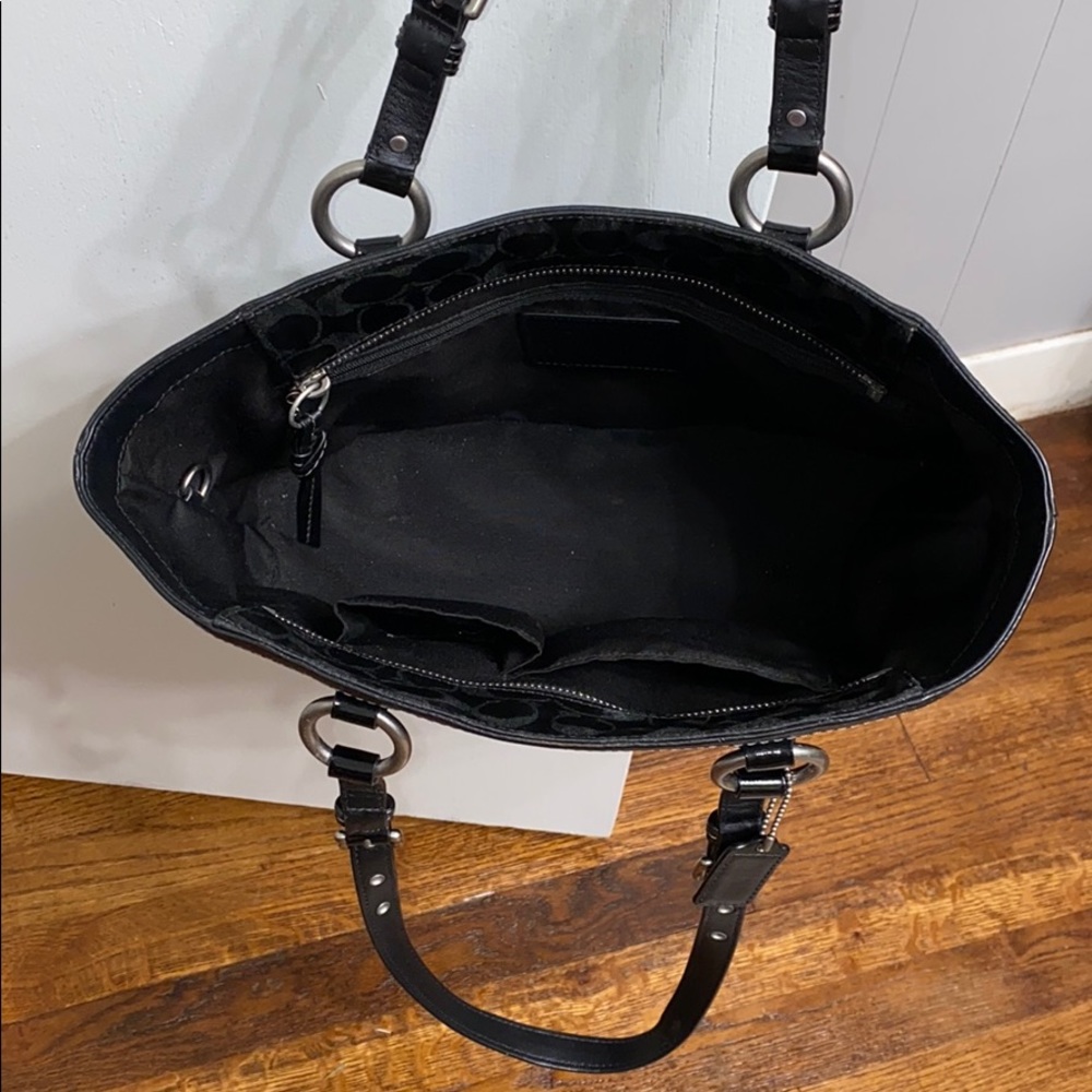 Black Coach Bag - Gem